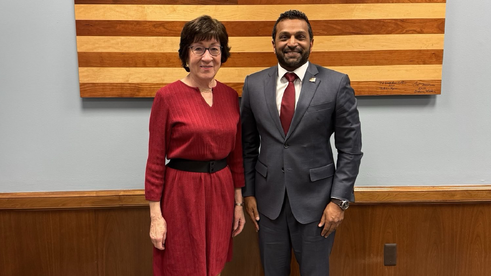 Susan Collins Meets With Trump’s Pick For FBI Director Kash Patel | The ...